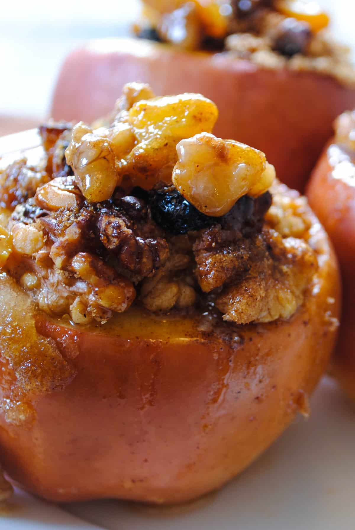 Stuffed Apples in the Oven - Foxes Love Lemons