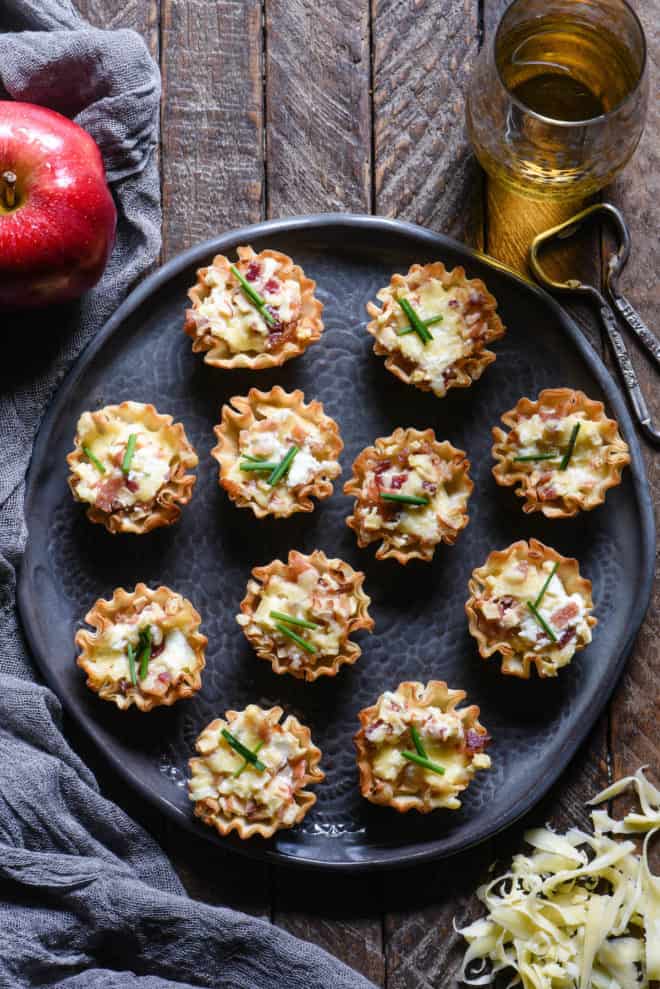 Phyllo Dough Cups Appetizer - Foxes Love Lemons