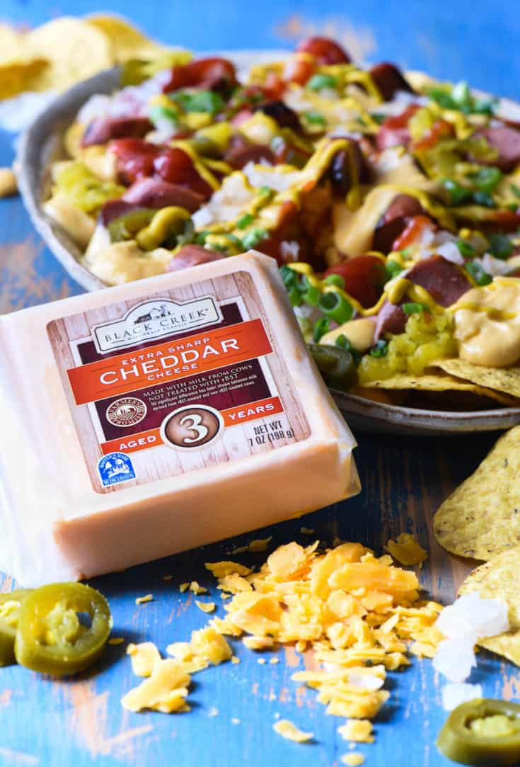 Hot Dog Nachos for Baseball Season - Foxes Love Lemons