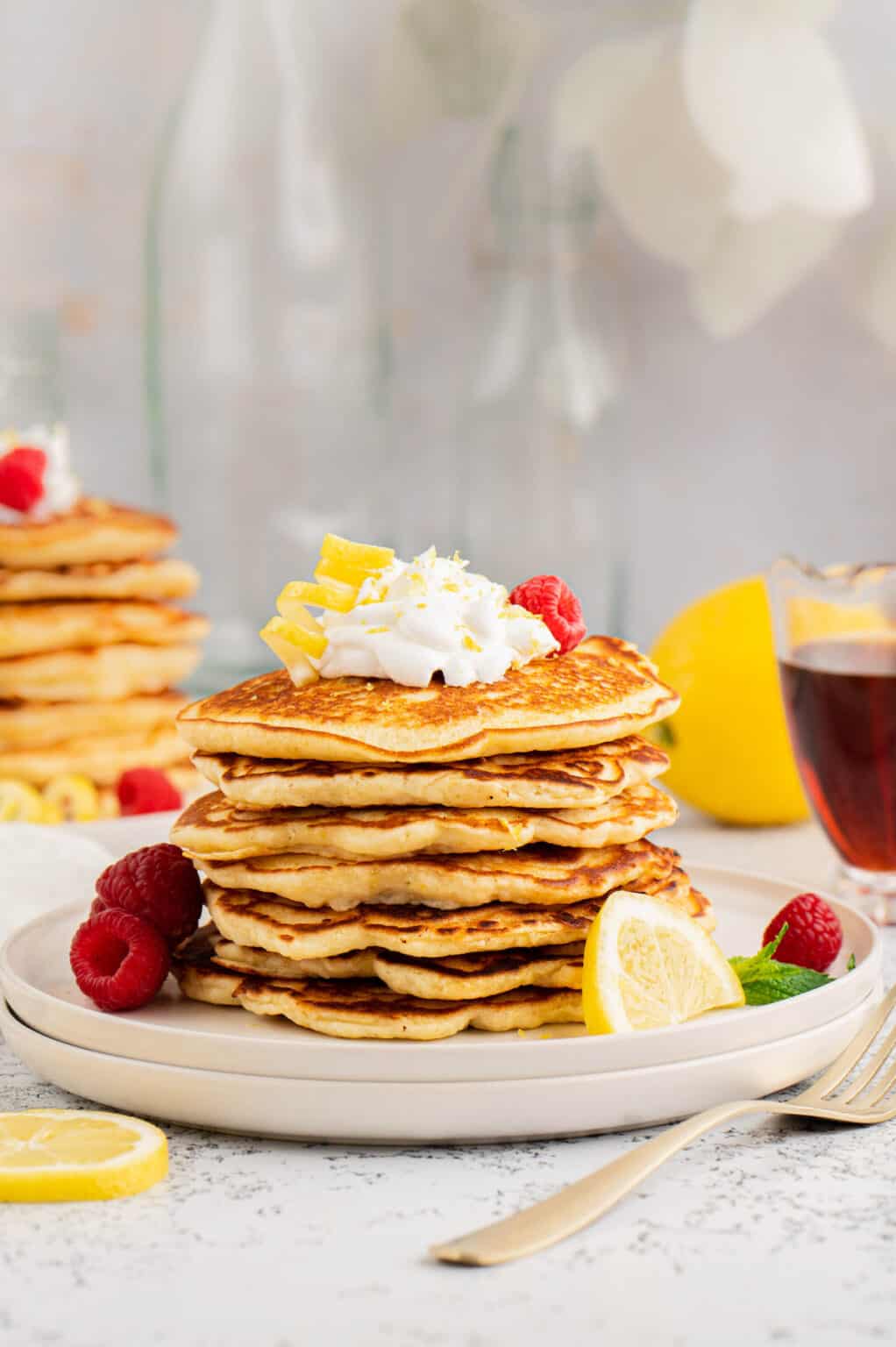 Lemon Pancakes - Foxes Love Lemons