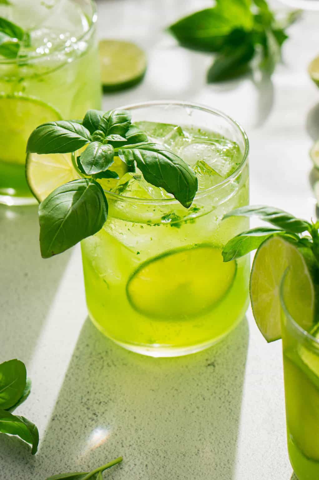 Basil Cocktails [Easy, Refreshing Drinks With Basil] - Foxes Love Lemons