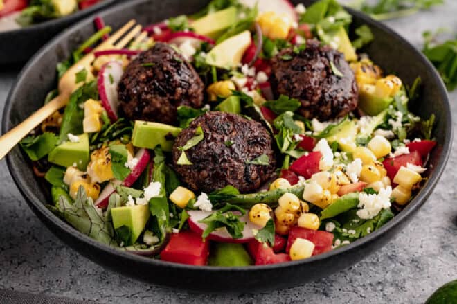 Vegetarian Meatballs That Don’t Fall Apart - Foxes Love Lemons
