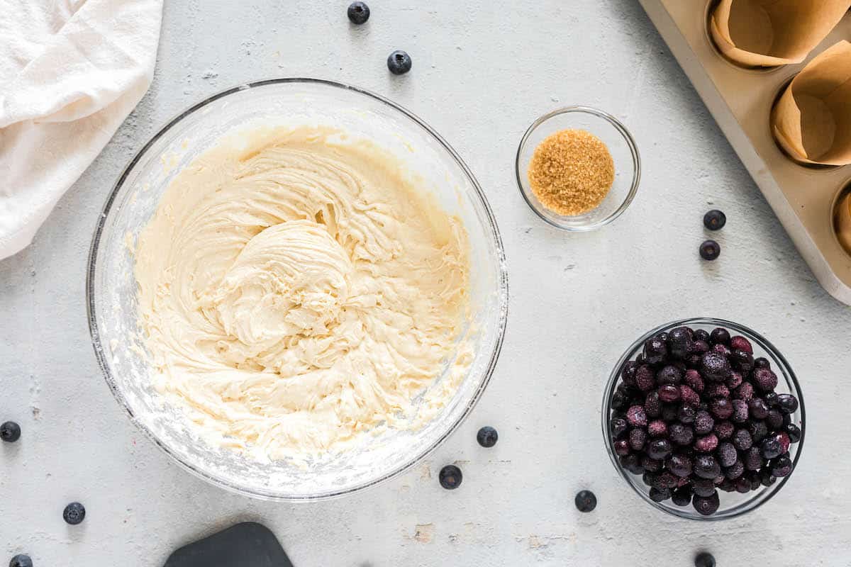 Buttermilk Blueberry Muffin Recipe - Foxes Love Lemons