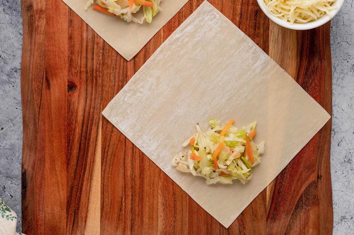 Corned Beef Egg Rolls - Foxes Love Lemons