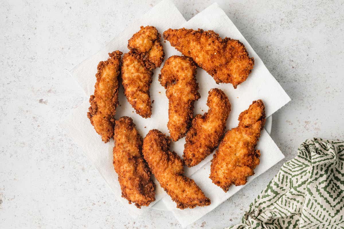 Buttermilk Fried Chicken Tenders Recipe - Foxes Love Lemons