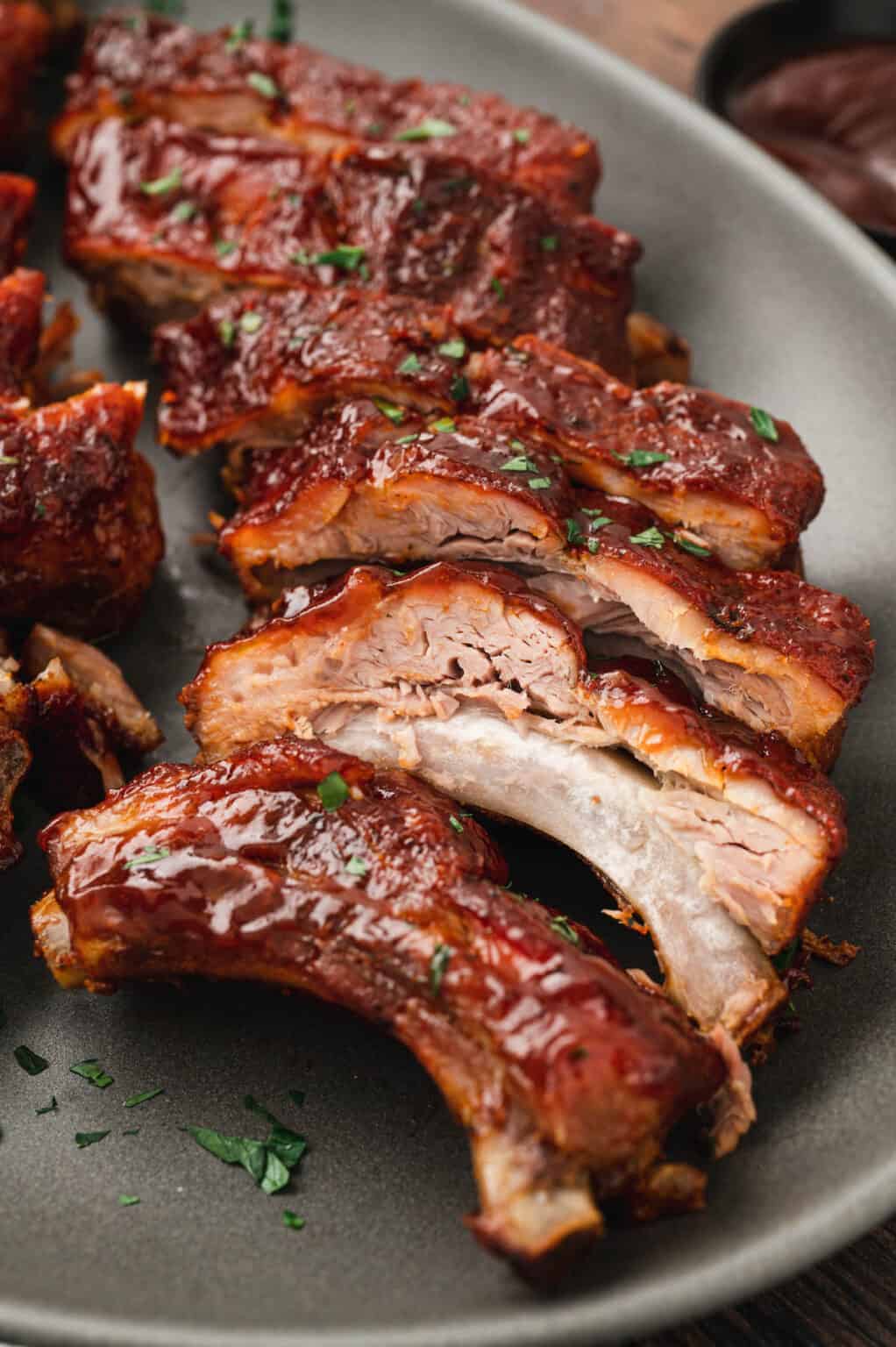 Oven Baked Baby Back Ribs - Foxes Love Lemons