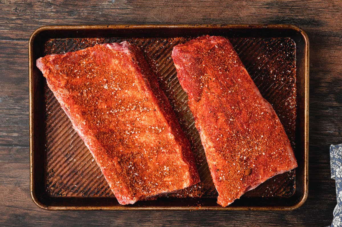 Oven Baked Baby Back Ribs - Foxes Love Lemons