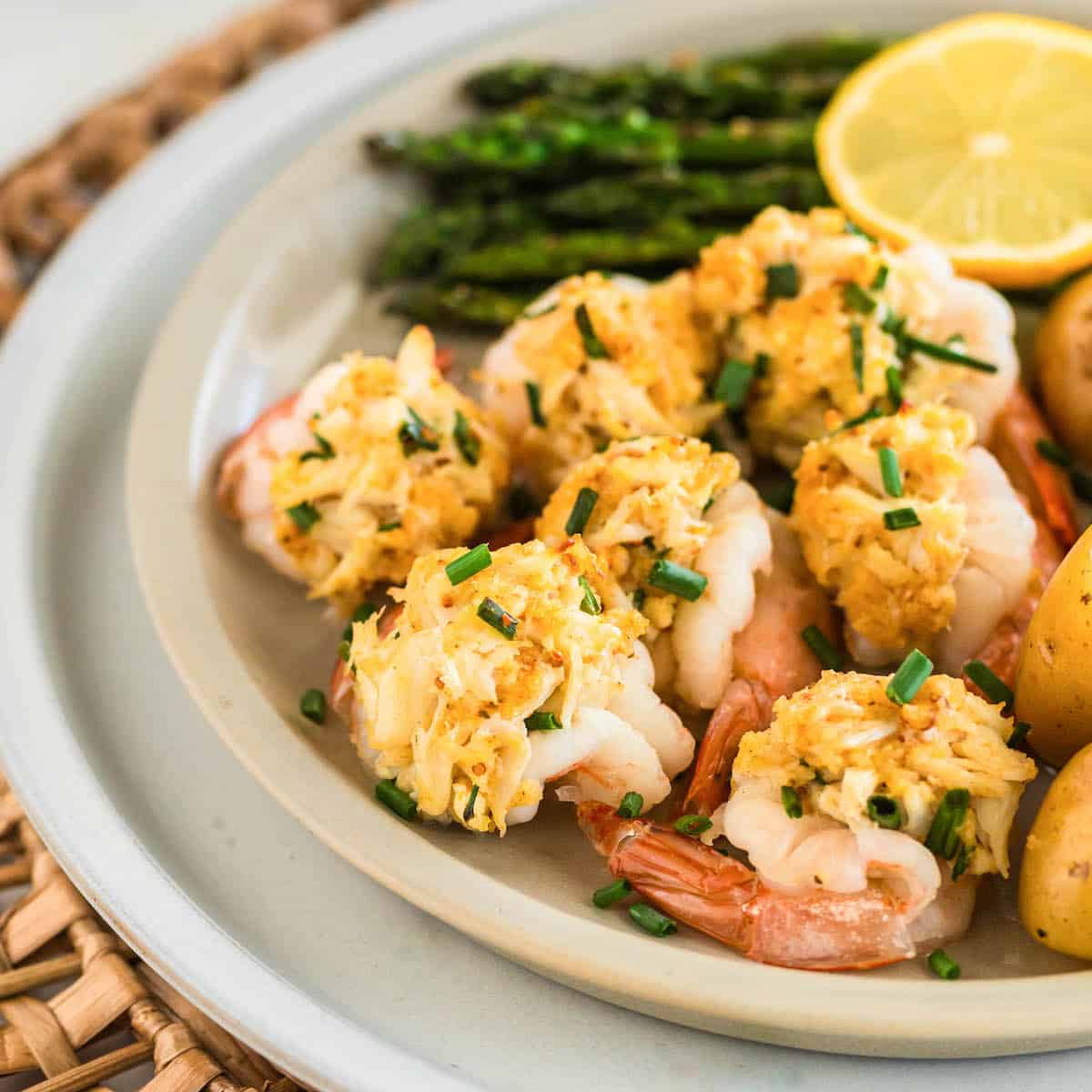 Crab stuffed shrimp store