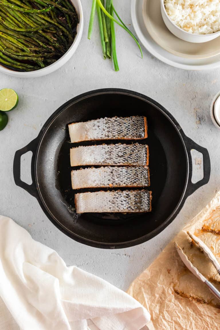 Cast Iron Blackened Salmon Recipe - Foxes Love Lemons