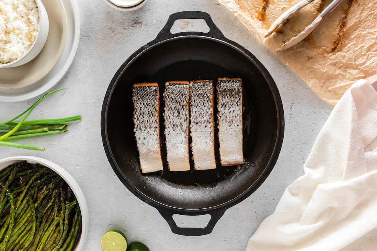 Cast Iron Blackened Salmon Recipe - Foxes Love Lemons