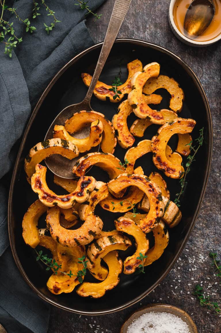 How to Roast Delicata Squash - Foxes Love Lemons