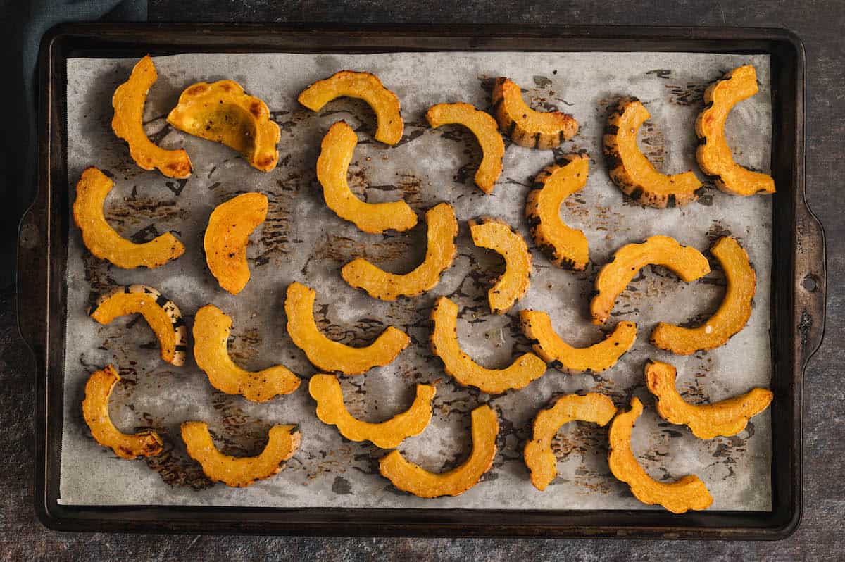 How to Roast Delicata Squash - Foxes Love Lemons
