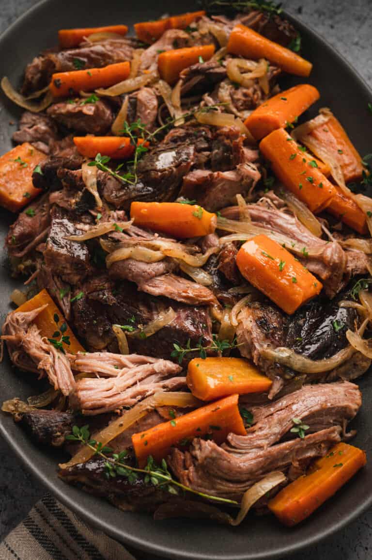 Crockpot Pork Roast - Foxes Love Lemons
