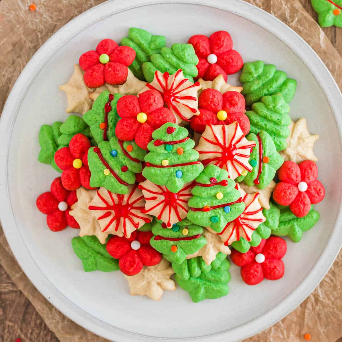 Best Spritz Cookie Recipe - Foxes Love Lemons