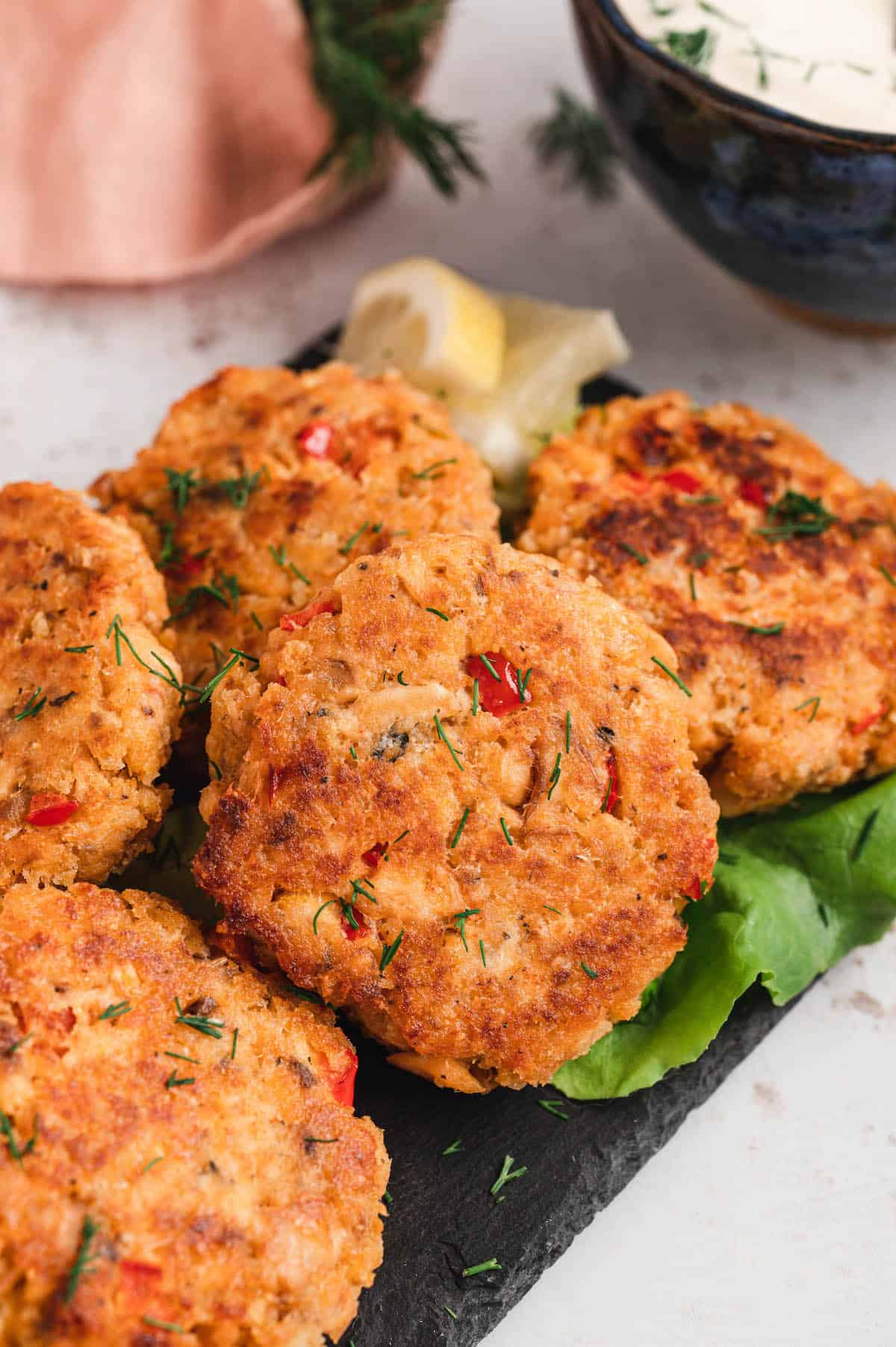 Salmon Patties with Canned Salmon - Foxes Love Lemons