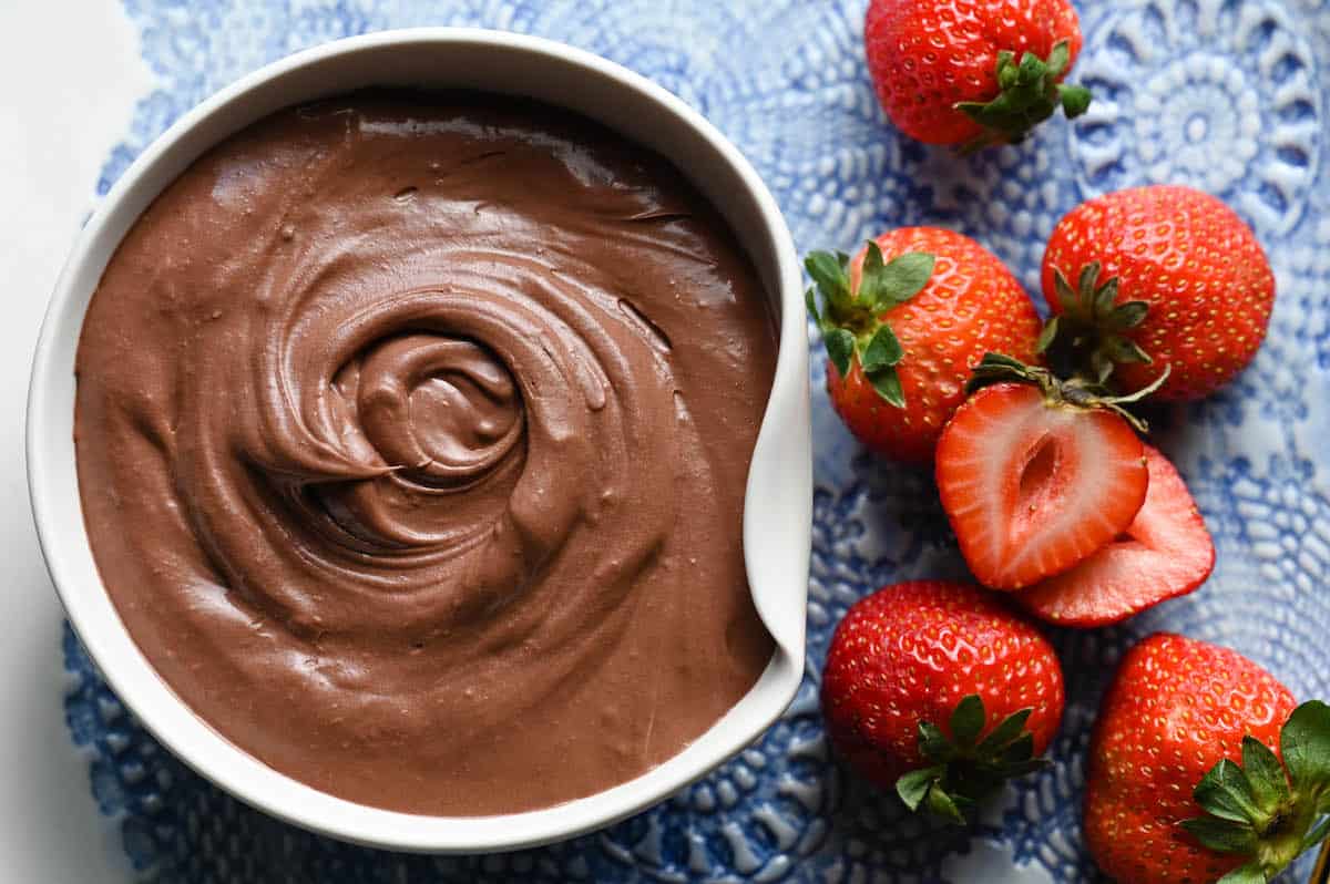The BEST Chocolate Fruit Dip Recipe - Foxes Love Lemons