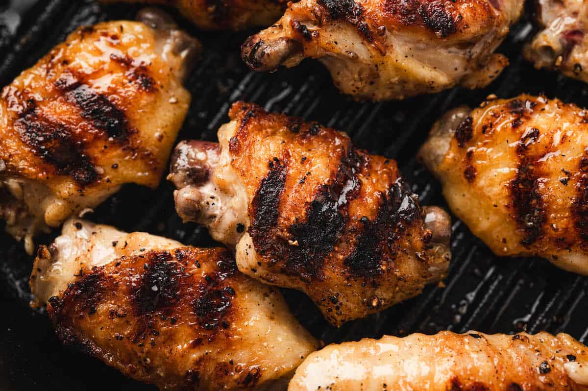 Best Grilled Chicken Wings - Foxes Love Lemons