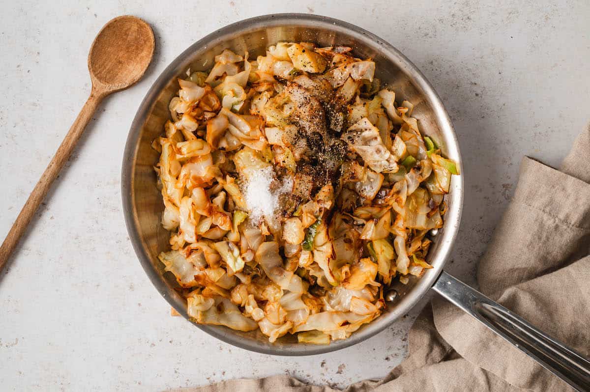 Best Sauteed Green Cabbage Recipe - Foxes Love Lemons