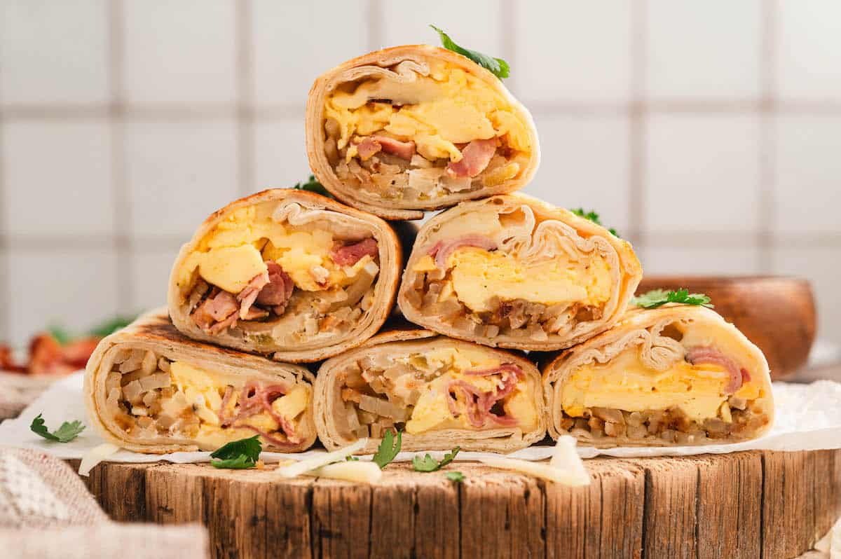 Best Breakfast Burrito Recipe - Foxes Love Lemons