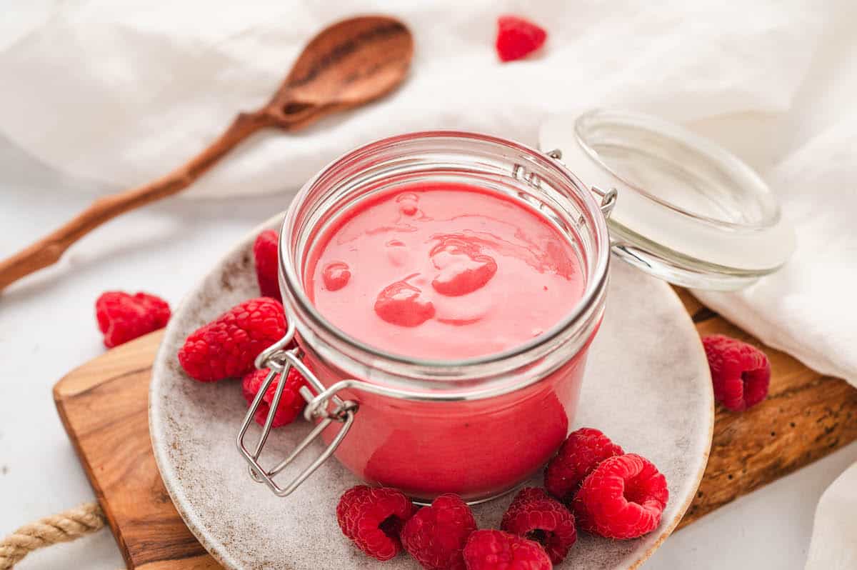 Raspberry Salad Dressing - Foxes Love Lemons