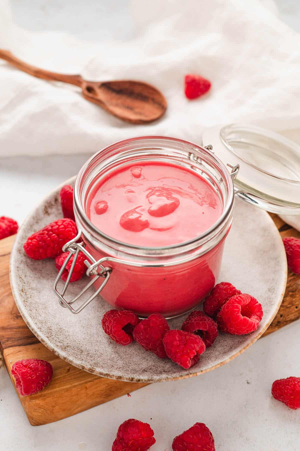 Raspberry Salad Dressing - Foxes Love Lemons