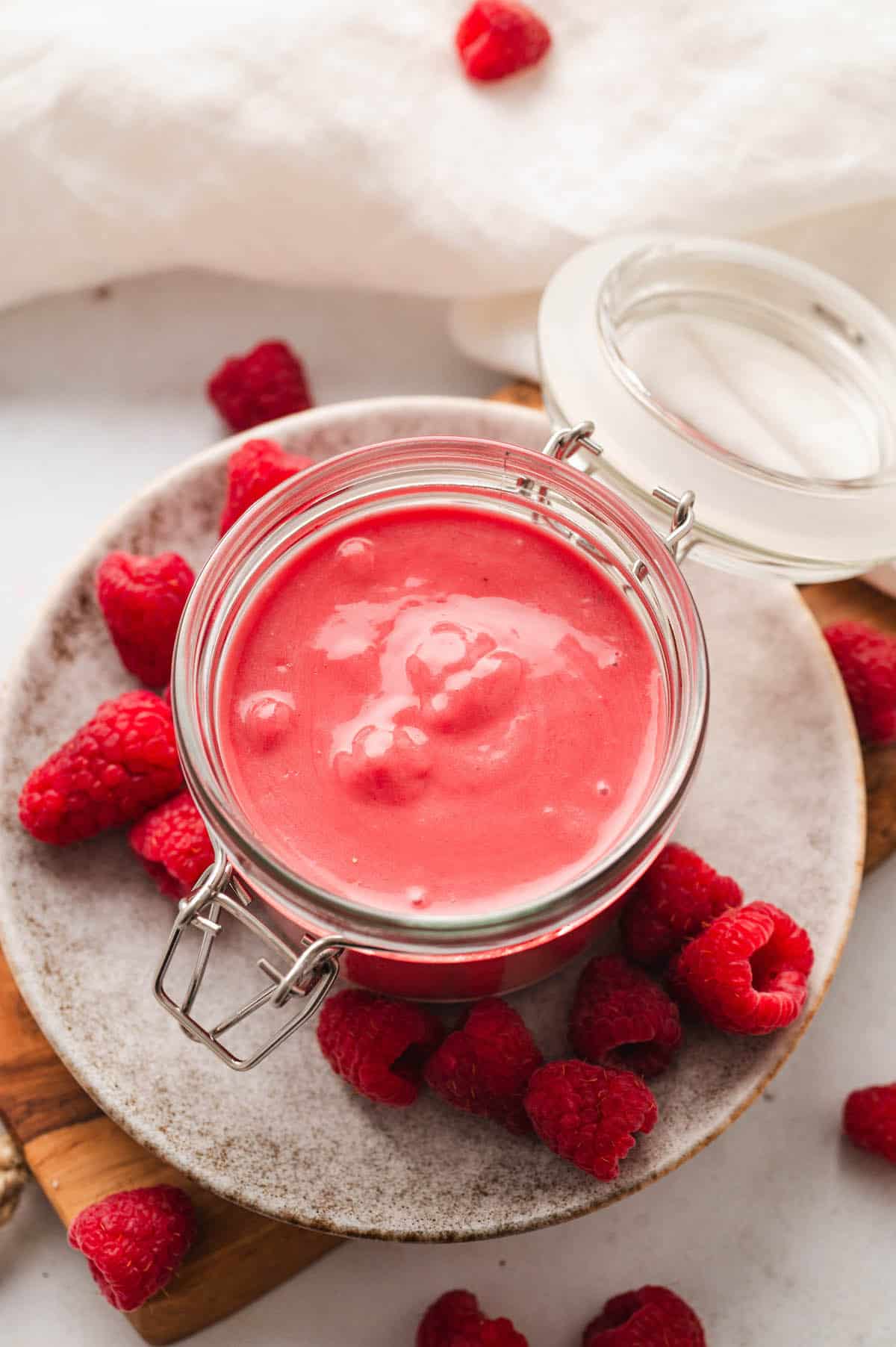 Raspberry Salad Dressing - Foxes Love Lemons