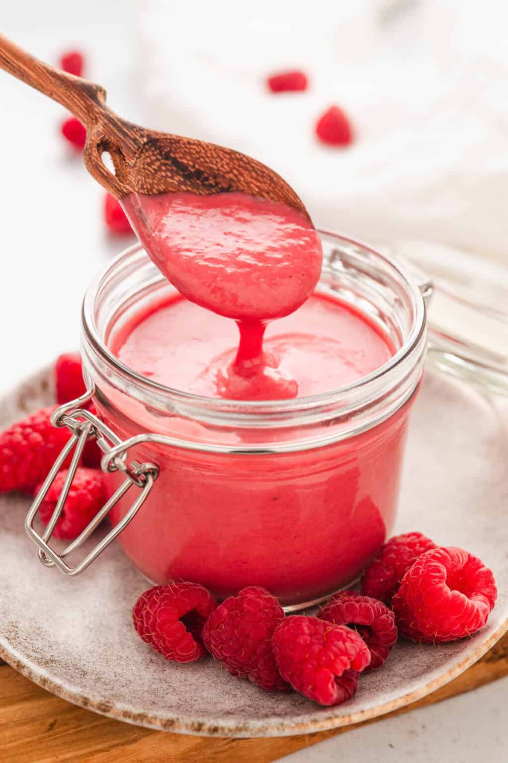 Raspberry Salad Dressing - Foxes Love Lemons