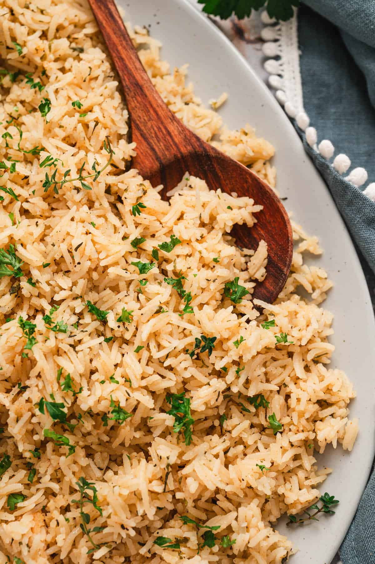 Seasoned Rice Recipe - Foxes Love Lemons