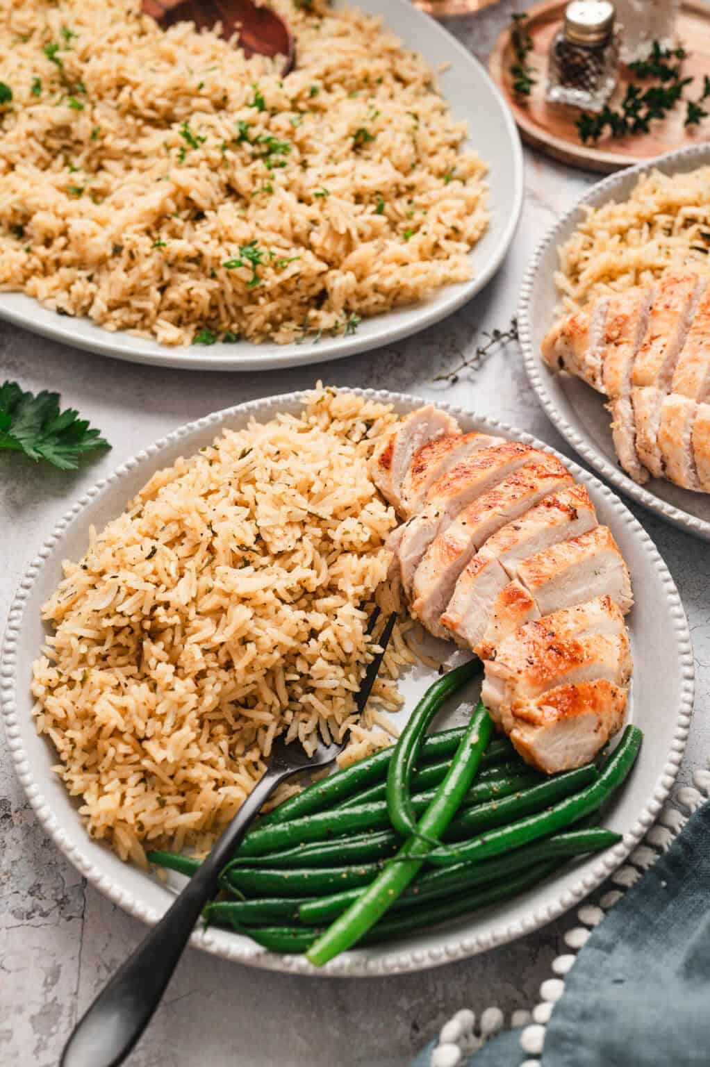 Seasoned Rice Recipe - Foxes Love Lemons