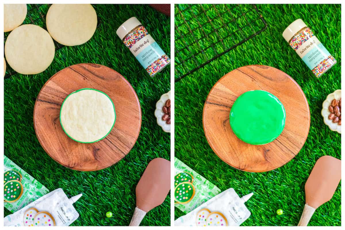 Decorated Football Cookies - Foxes Love Lemons