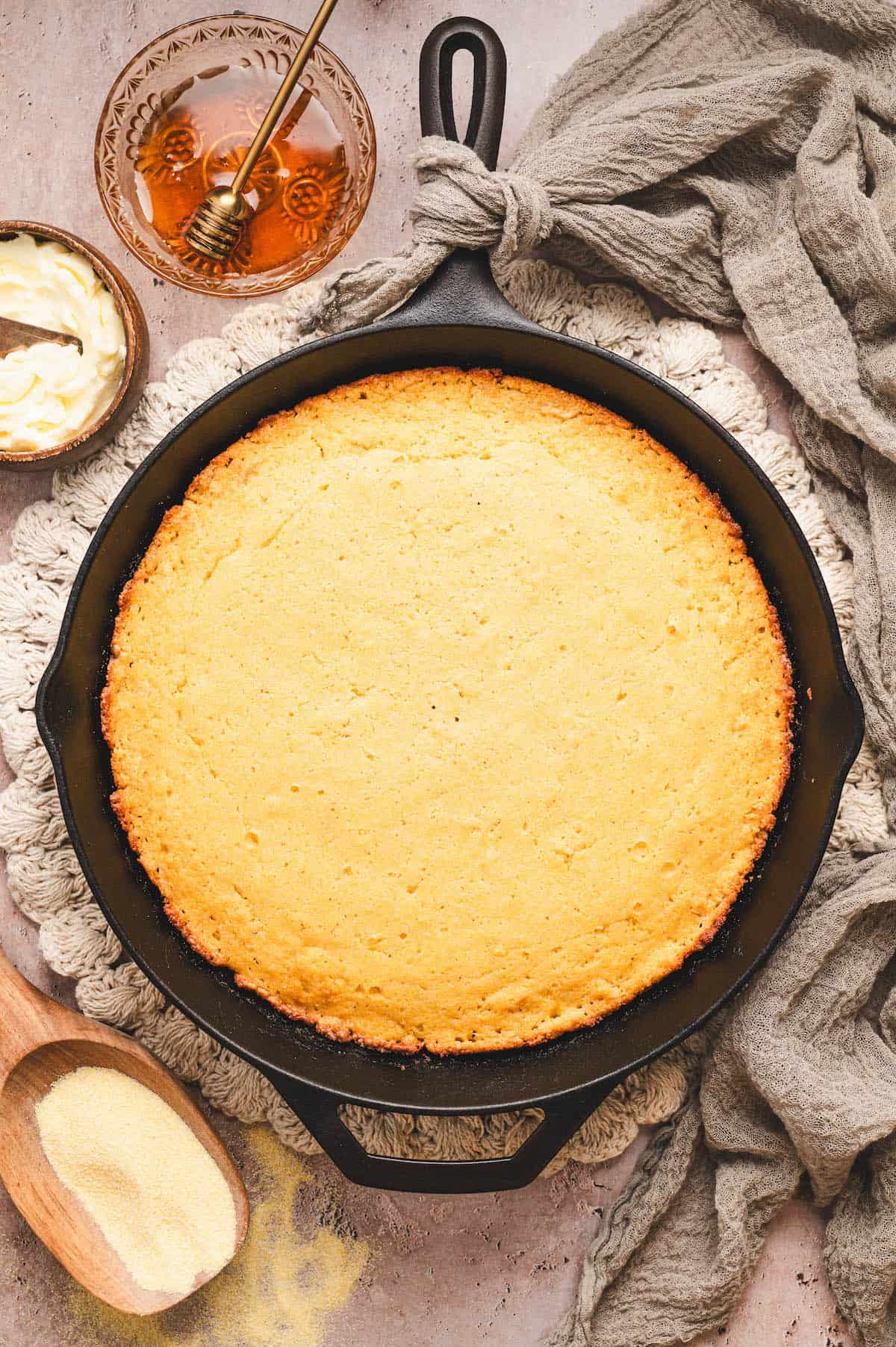 Cornbread Made With Honey - Foxes Love Lemons