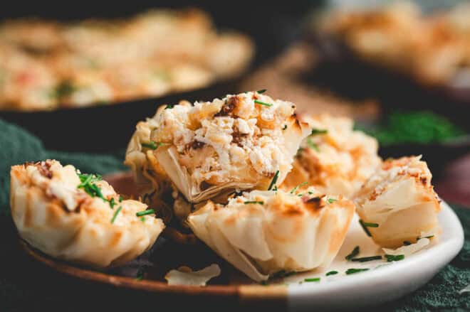 Phyllo Pastry Shells Appetizers - Foxes Love Lemons