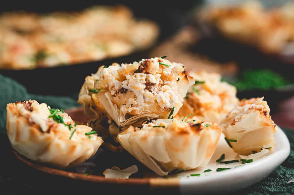 Phyllo Pastry Shells Appetizers - Foxes Love Lemons