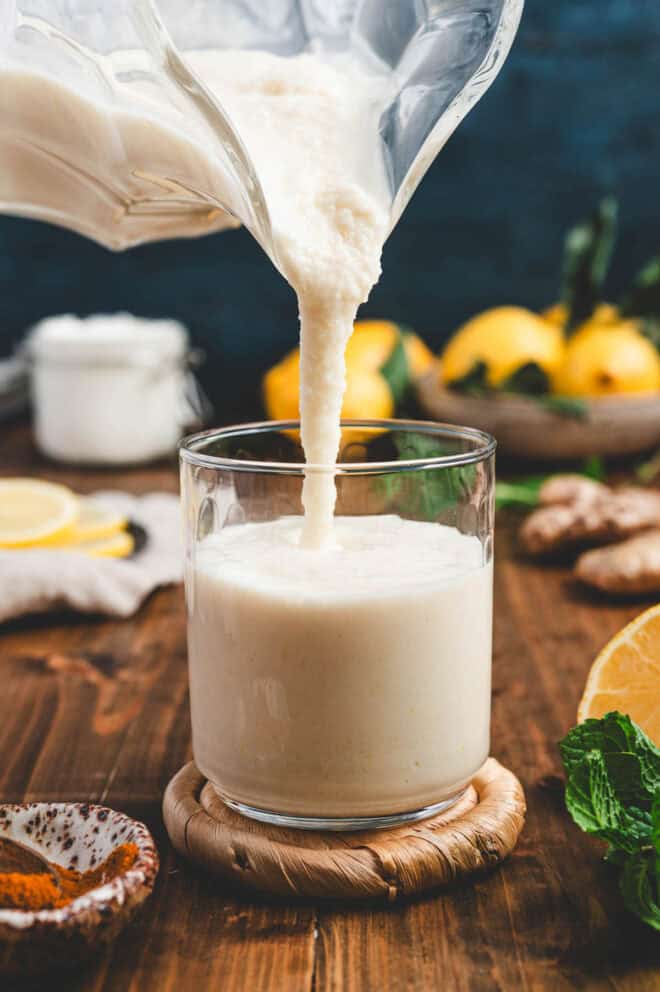 Lemon Smoothie [Creamy, Bright, and Ready in 5 Minutes] - Foxes Love Lemons