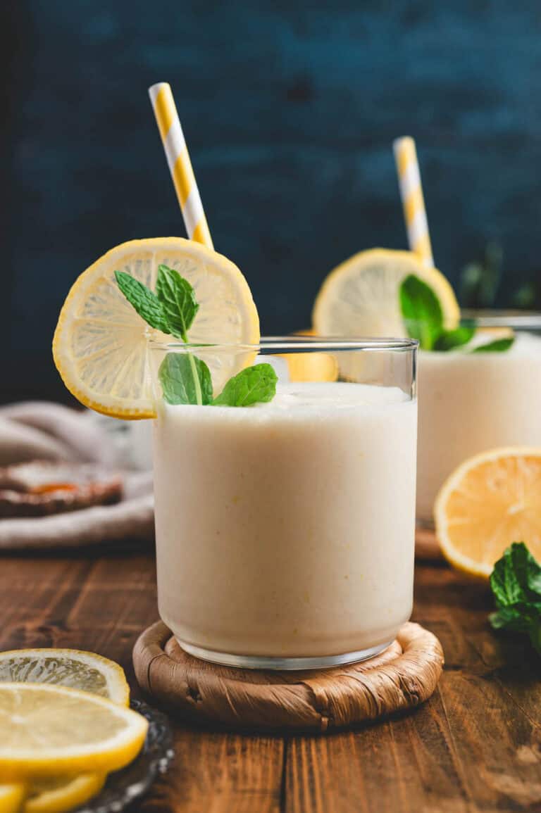 Lemon Smoothie [Creamy, Bright, and Ready in 5 Minutes] - Foxes Love Lemons